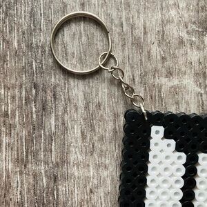 Handmade | Other | Bts Army Logo Keychain Perler Beads Korean Pop Music ...